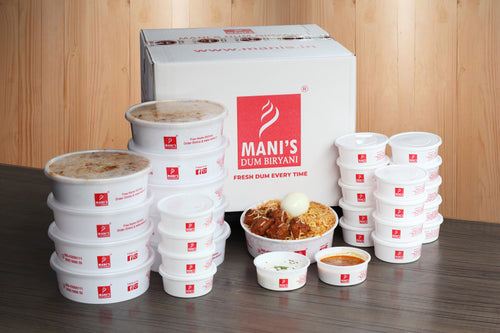 Party Menu – Mani's Dum Biryani